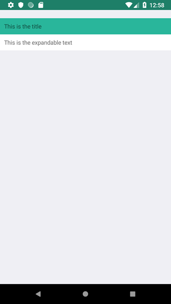 Create A Contentview With Expandable Functionality In Xamarinforms